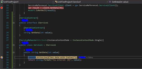 Web Services How To Debug A Wcf Call When Its A Singleton And Being