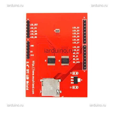 Купить 2 4 Tft Touch Lcd Экран сенсорный дисплей Microsd Arduino Esp Raspberry Pi Доставка
