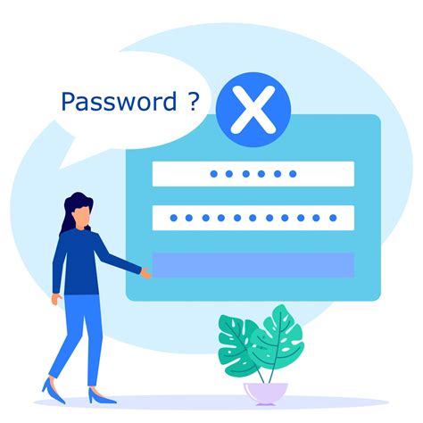 Illustration Vector Graphic Cartoon Character Of Password 6584372