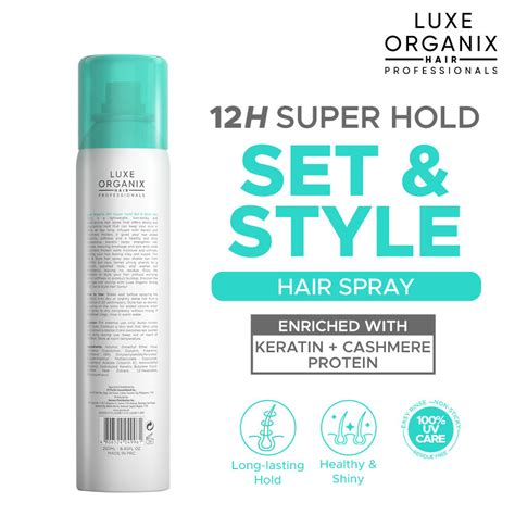 12h Strong Hold Set And Style Hair Spray 250ml Lobeauty Shop Filipino Beauty Brands In The Uae