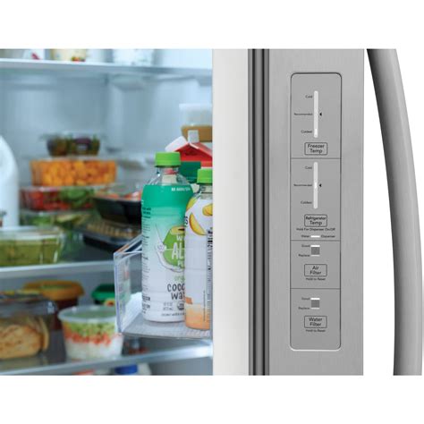 Frigidaire Gallery 26 Cu Ft Side By Side Refrigerator Grsn2620af