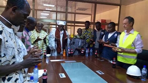 Bobo Dioulasso Le Chef De Canton Soutient Le Projet Cimasso