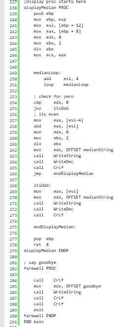 Solved Masm Assembly Language I Need My Program To Sort The