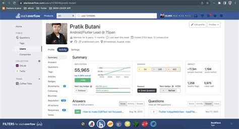 Pratik Butani On Linkedin Filters Stackoverflow Facebook Aprilfoolsday