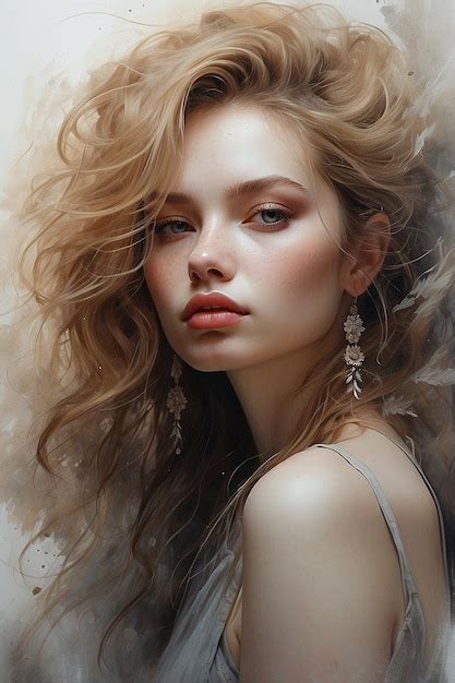 Premium Photo Beautiful Woman Portrait
