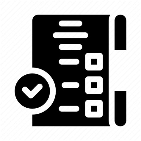 Verified Document Approval Quality Assurance Icon Download On