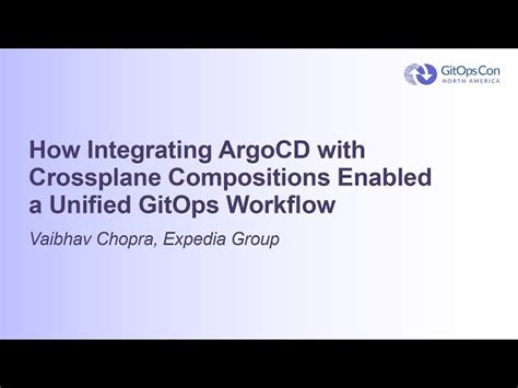 Free Video How Integrating Argocd With Crossplane Compositions Enabled A Unified Gitops