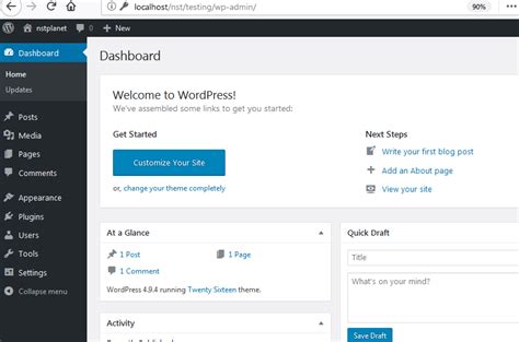 How To Install Wordpress On Hosting Control Panel Manually Nst Web Creation