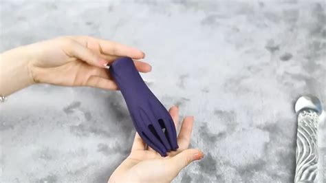 Massage Vibrator Telescoping Finger Touch Glans Penis Vibrator Sex Toy