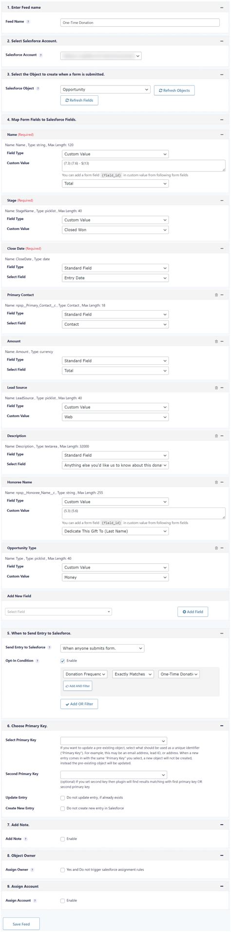 Connecting A Form To Salesforce Wired Impact