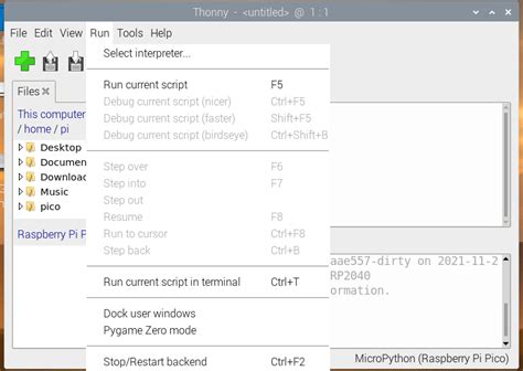 Micropythontutorialraspberry Pi — Pico Sensor Kit Documentation