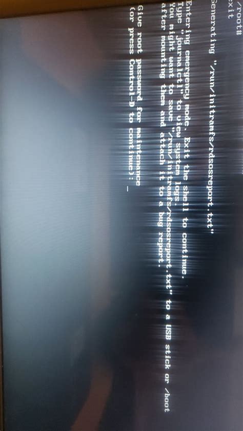 How Do I Fix This I Dont Know I Tried Exiting Shell By Putting My