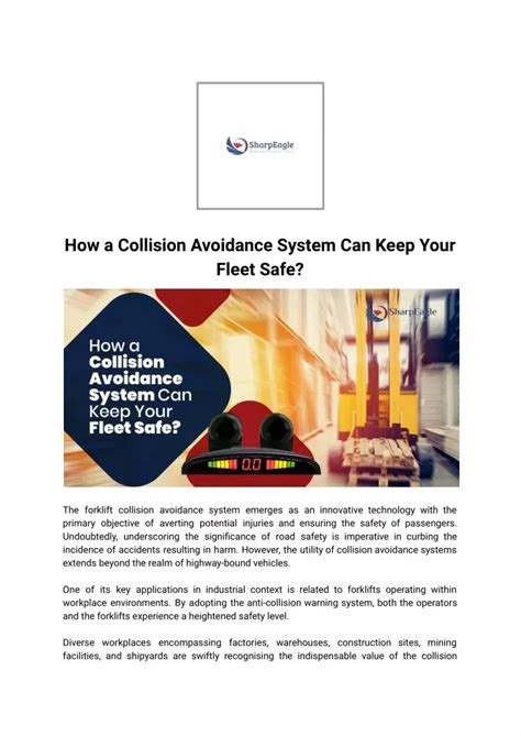 Ppt How A Collision Avoidance System Can Keep Your Fleet Safe Powerpoint Presentation Id