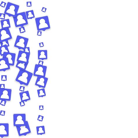 소셜 미디어 배경 프리미엄 벡터