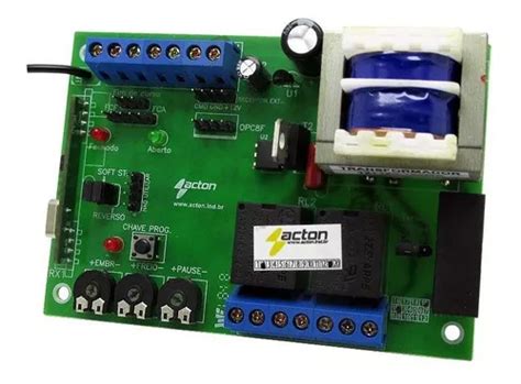 Placa De Puerta Electrónica Central Rossi Ppa Garden Acton Ac3gu