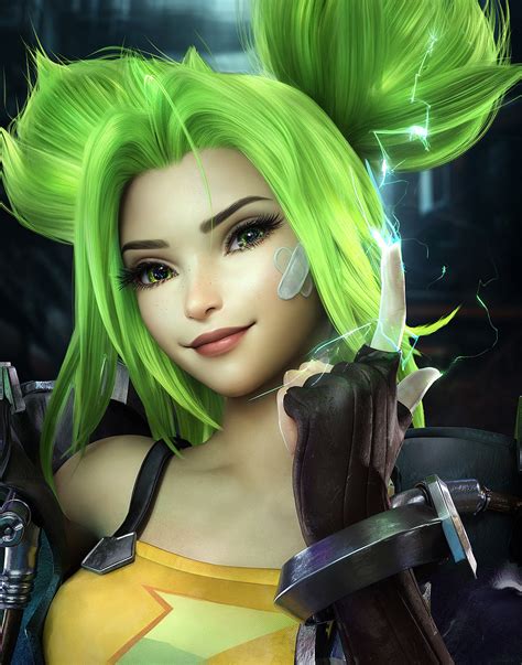 Zeri League Of Legends Drawn By 7bpictures Danbooru