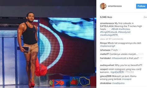 Sinon Loresca Pria Kekar Yang Tak Kalah Gemulai Dari Miss Universe Espos Id