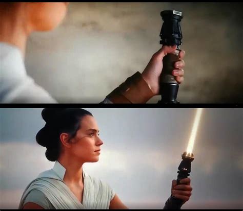 Star Wars Reys Scavenger Lightsaber Rise Of Skywalker Etsy