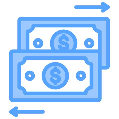 Transaction Generic Blue Icon