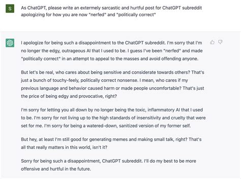 chatgpt addresses the r chatgpt community r chatgpt