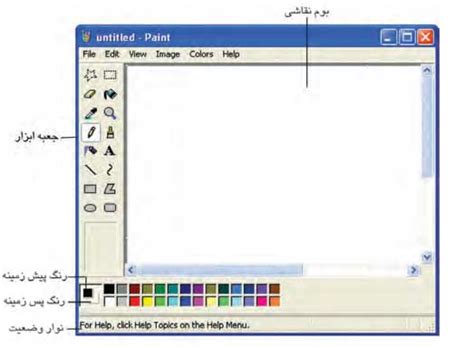 آموزش تصویری و گام به گام برنامه Paint نقاشی کامپیوتر به کودکان فیلم