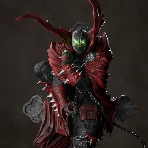 Spawn Violator 3d Print Etsy