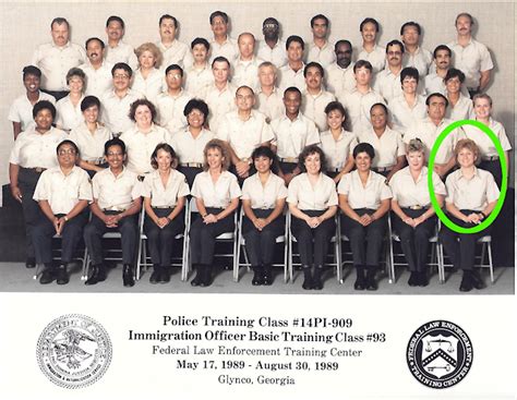 Patricia Plantamura Immigration Officer Basic Training Law