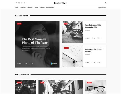 60 Best Masonry And Grid Wordpress Themes 2024 Free And Premium Theme