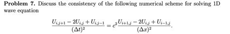 Solved Problem 7 ﻿discuss The Consistency Of The Following