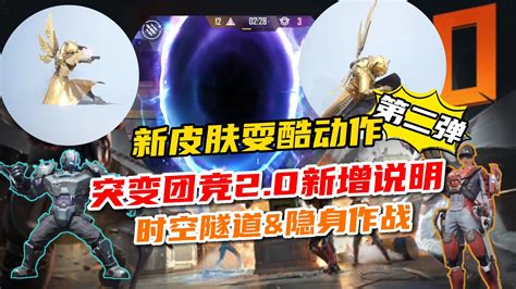 和平精英突变团竞20内容详细说明新皮肤动作 苏唯默解说 和平精英 除夕登录领20连抽视频 小米游戏中心