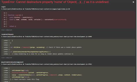 Dúvida Problema Ao Rodar O Projeto React Gerenciamento De Estados