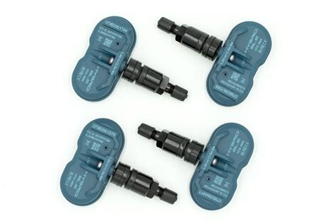2021 Present Tesla Model S SET Of 4 TPMS Sensor Bluetooth Black TPMS Bargains
