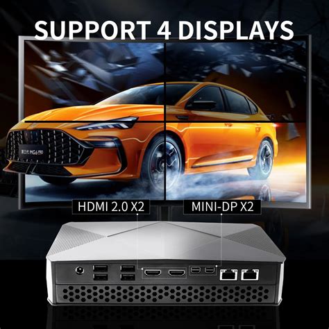 Mini Gaming PC Intel Core I G I G RX Vega M GH GL G Dedicated Card Desktop Computer