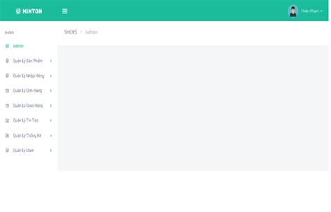 Code website bán giày PHP Laravel framework full báo cáo