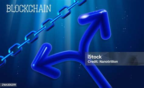 블록 체인 기술 체인 계약 비즈니스 개념 데이터베이스 암호 화폐 데이터 네트워크 암호화 마이닝 파란색 배경 하이퍼링크 일러스트레이션 인터넷 링크 디자인 인포그래픽 0명에