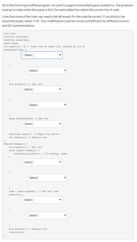 Synchronization Consider The Following Program That