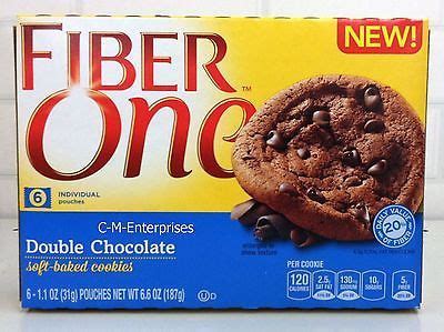Fiber One Double Chocolate Soft Baked Cookies Soft Baked Cookies