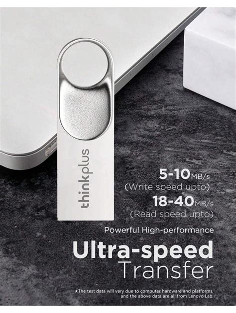 Thinkplus Lenovo Thinkplus TU201PLUS USB Flash Drive 8GB 16GB 32GB 64GB Metal Pen Drive Creative