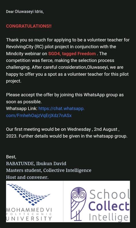 Oluwaseyi Idris On Linkedin Education Makinganimpact Revolvingcity