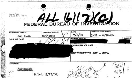 How To Read An Fbi File A Beginners Guide • Muckrock