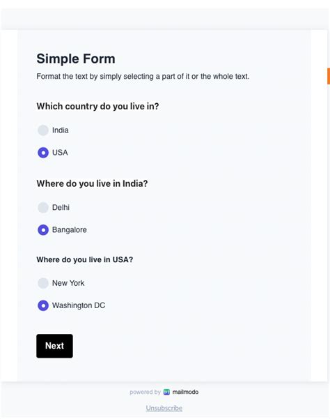 How To Conditionally Showhide Questions In A Form