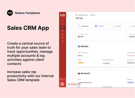Sales Crm Noloco Templates