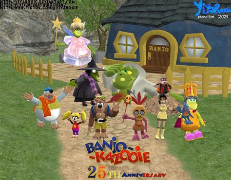 25 Years Of Banjo Kazooie By Yiyaroxie On Deviantart