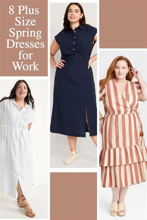 Plus Size Work Dresses For Spring Plus Size Spring Dresses Trendy