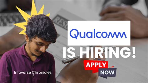 Qualcomm Is Hiring Junior Engineer Infoverse Chronicles