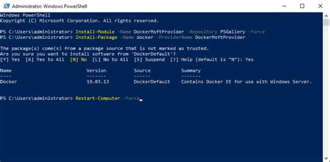 Install Docker In Windows Server 2019 Virtualization Howto