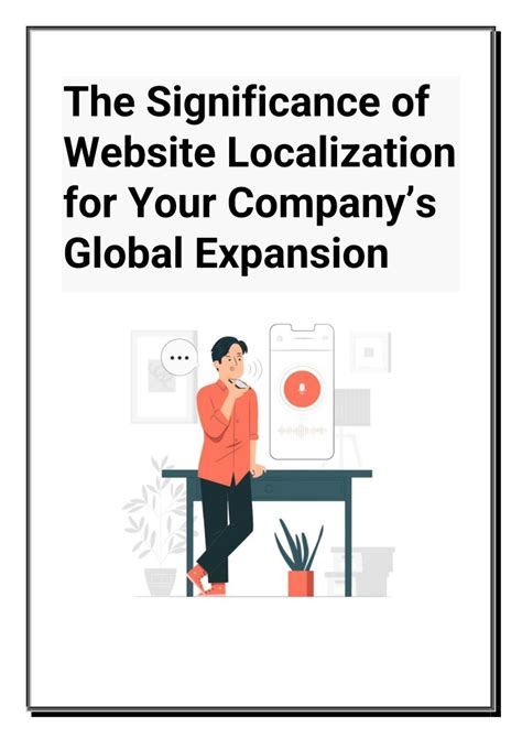 Ppt The Significance Of Website Localization For Your Company Global Expansion Powerpoint