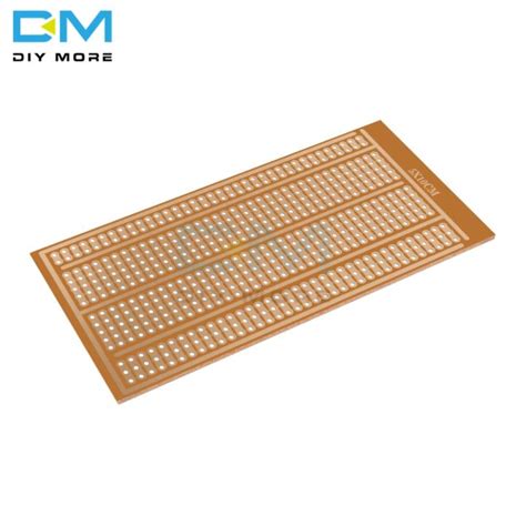 5pcs Wholesale Universal 5x10cm Solderless Pcb Test Breadboard Single Side Copper Prototype