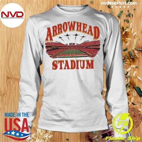 Arrowhead Stadium Flyover Shirt Nvdteeshirt