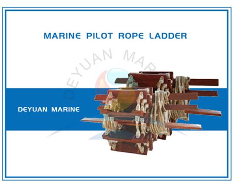 China B Type Pilot Rope Ladder Marine Rope Ladder China Pilot Rope